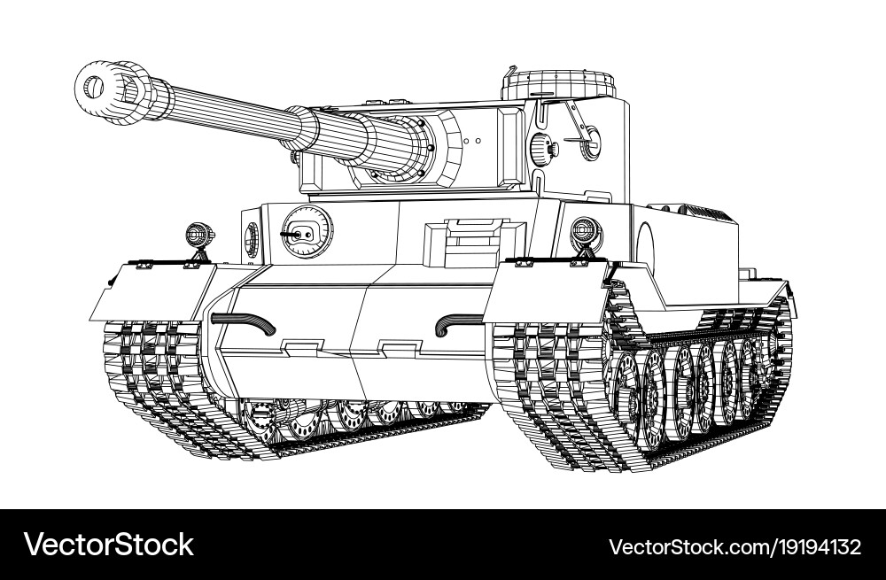 Tiger Tank Blueprints