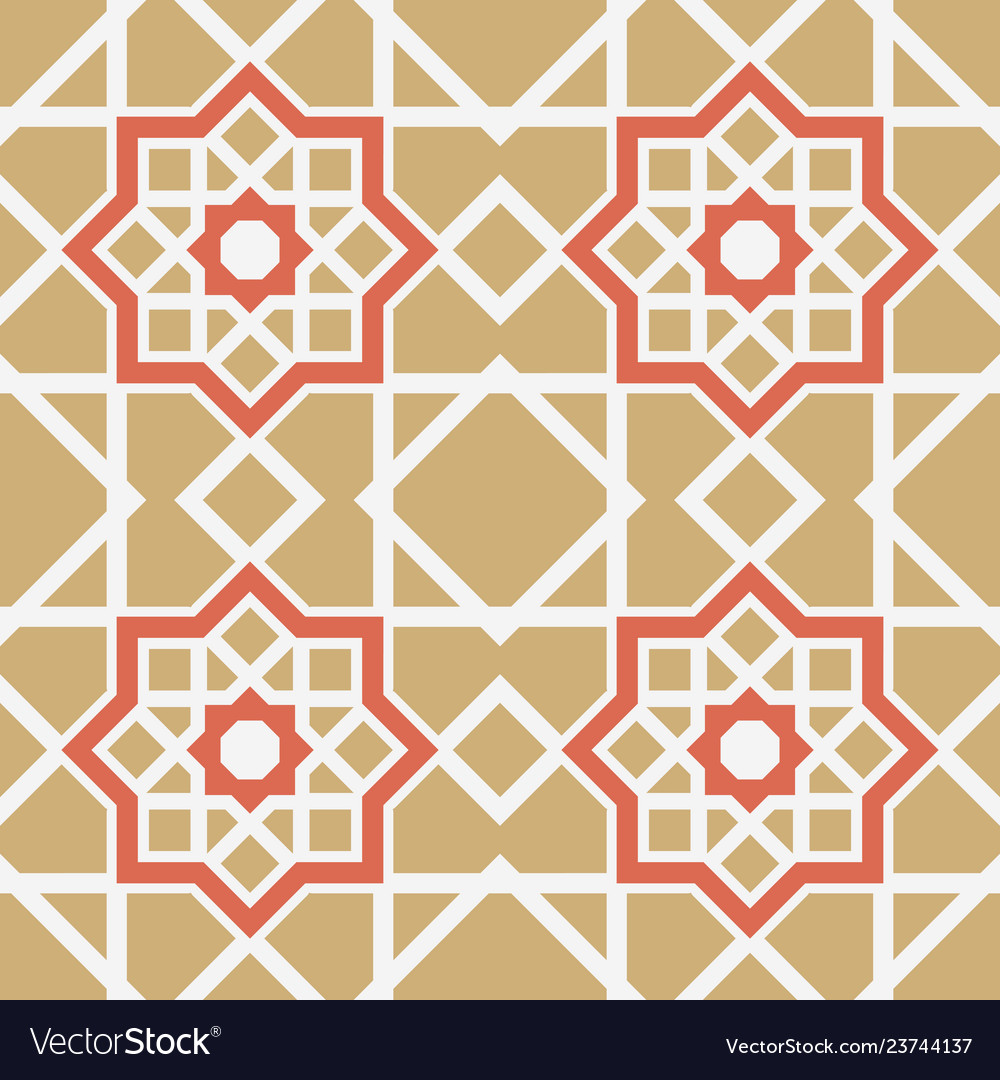 Asian geometric pattern Royalty Free Vector Image