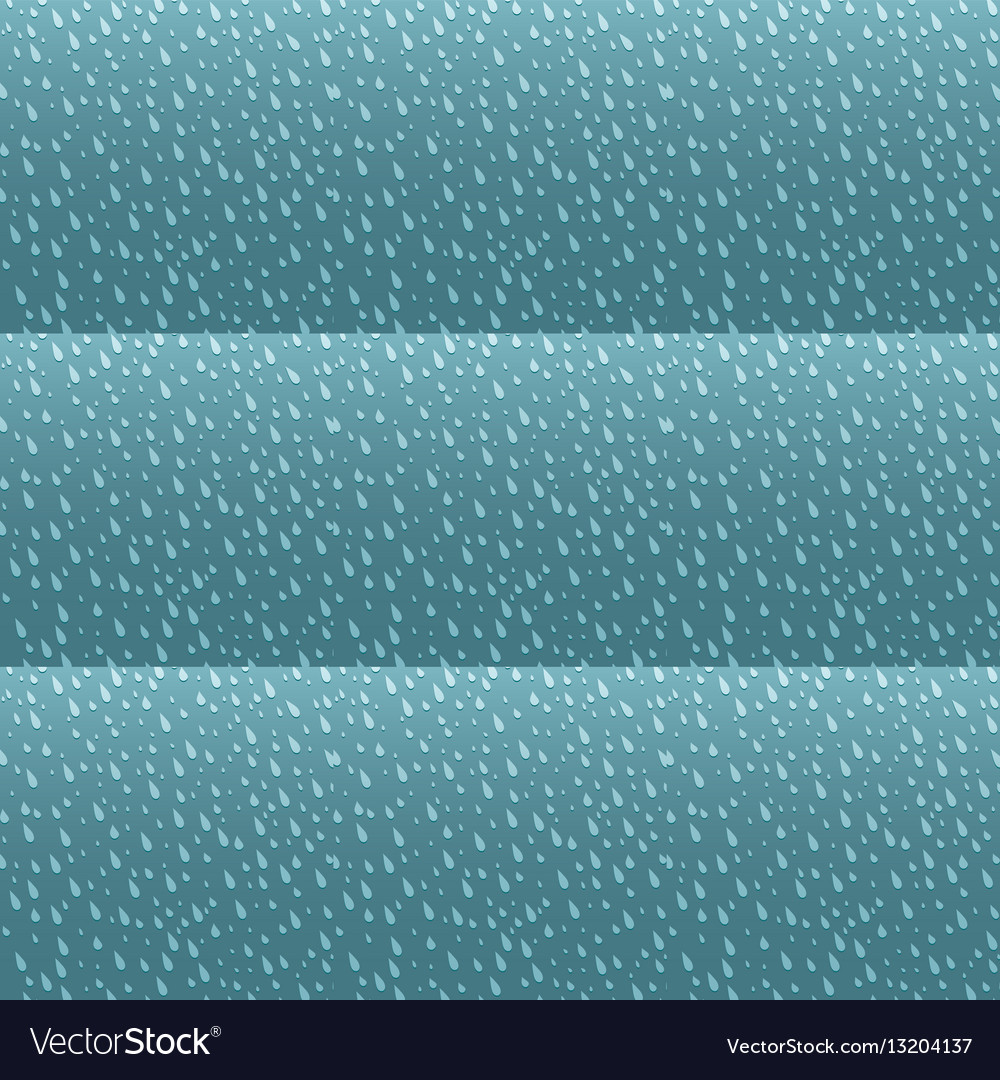 Rain drops pattern Royalty Free Vector Image - VectorStock