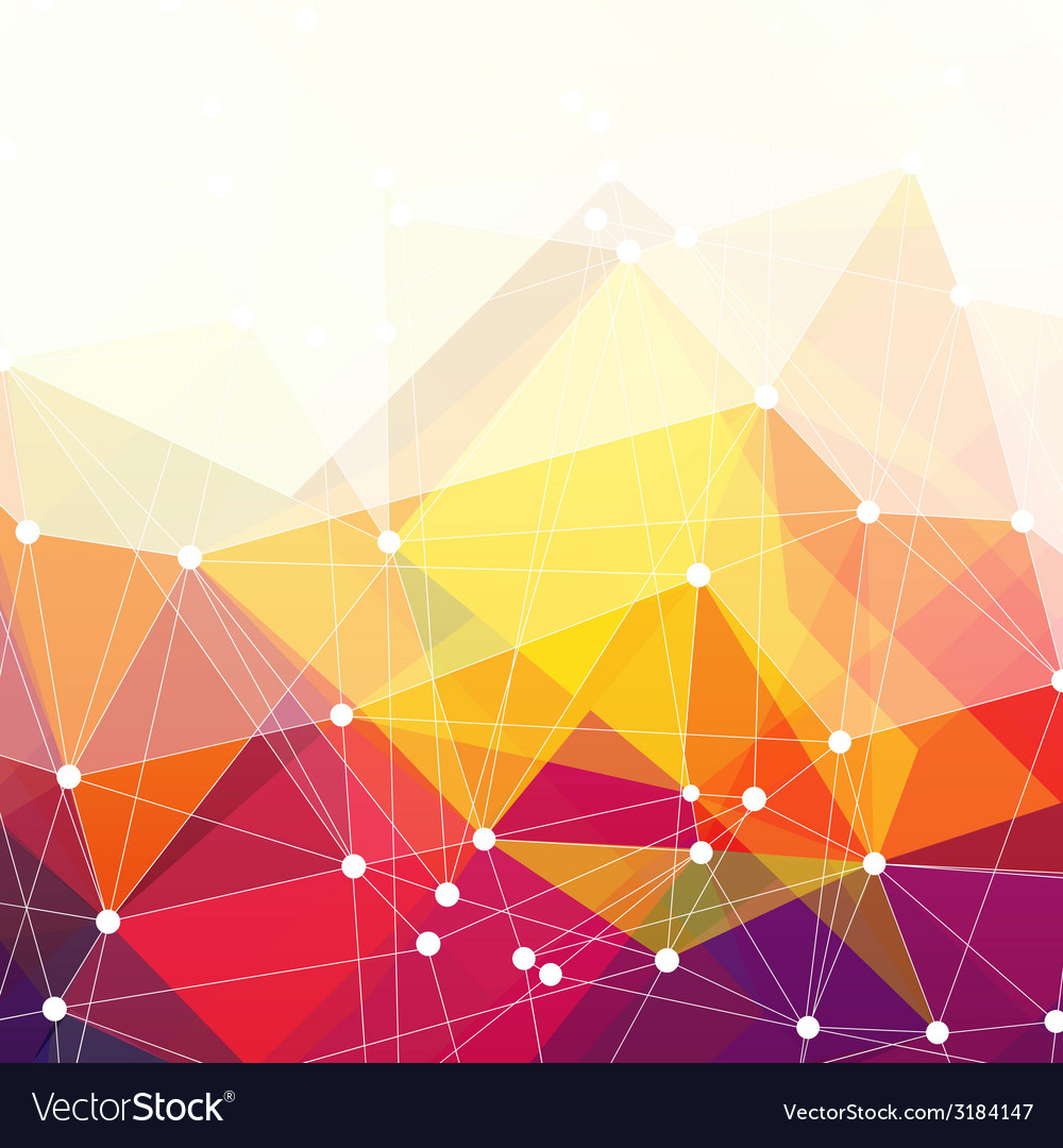 Abstract triangles design Royalty Free Vector Image