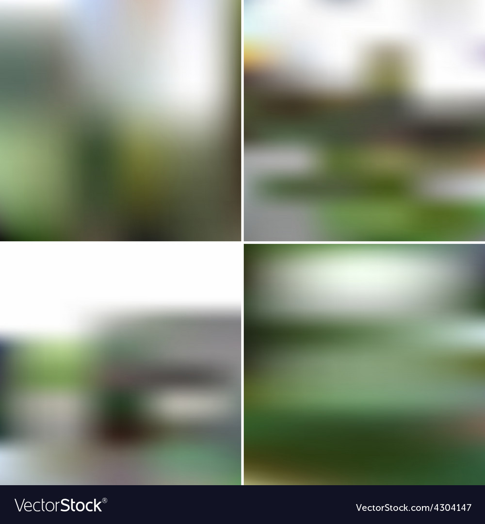 Abstract unfocused natural backgrounds blurred Vector Image Abstract unfocused natural backgrounds blurred Vector Image