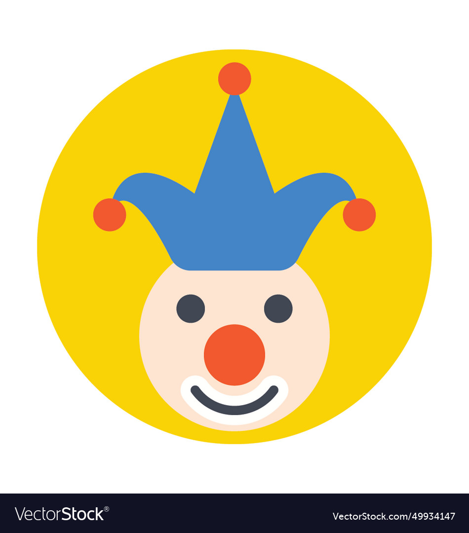 Jester icon Royalty Free Vector Image - VectorStock