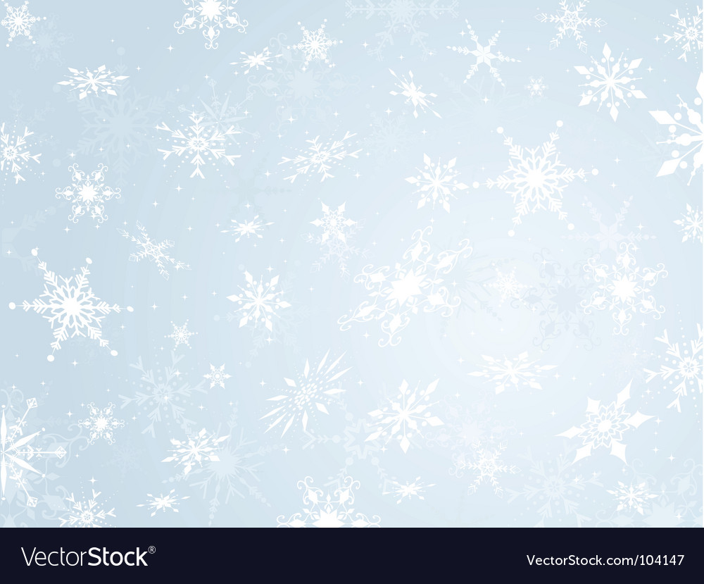 Snowflake background Royalty Free Vector Image