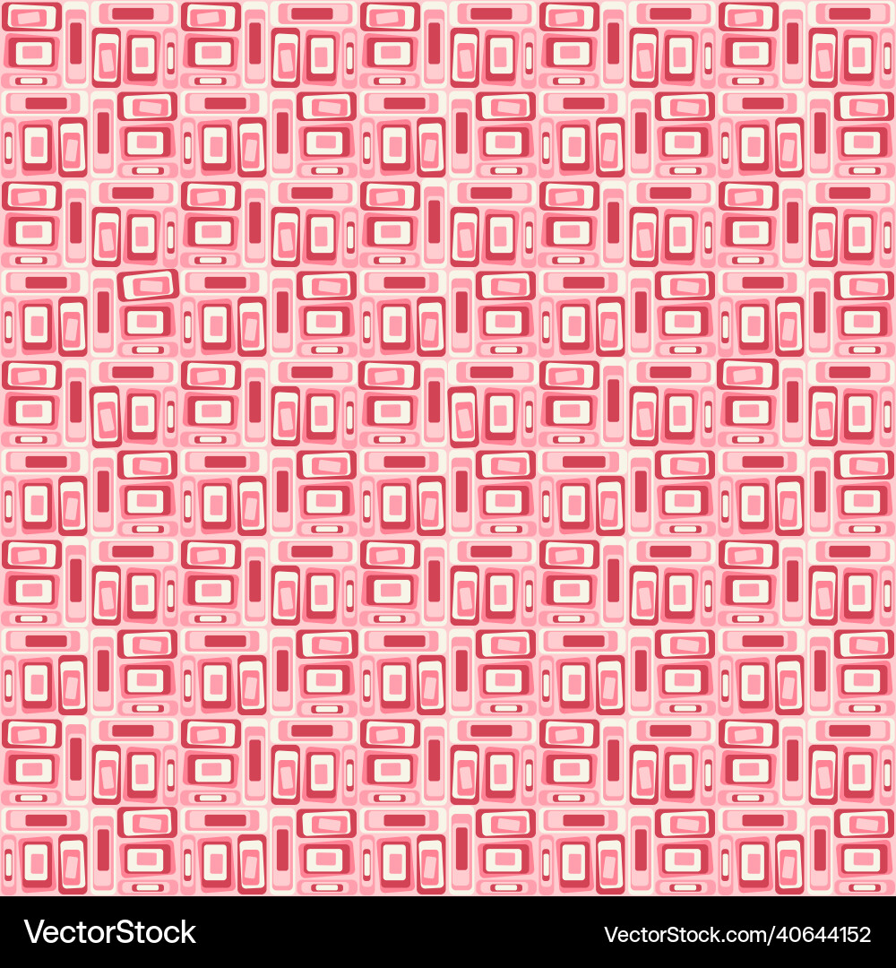 Background abstract seamless pink tile Royalty Free Vector