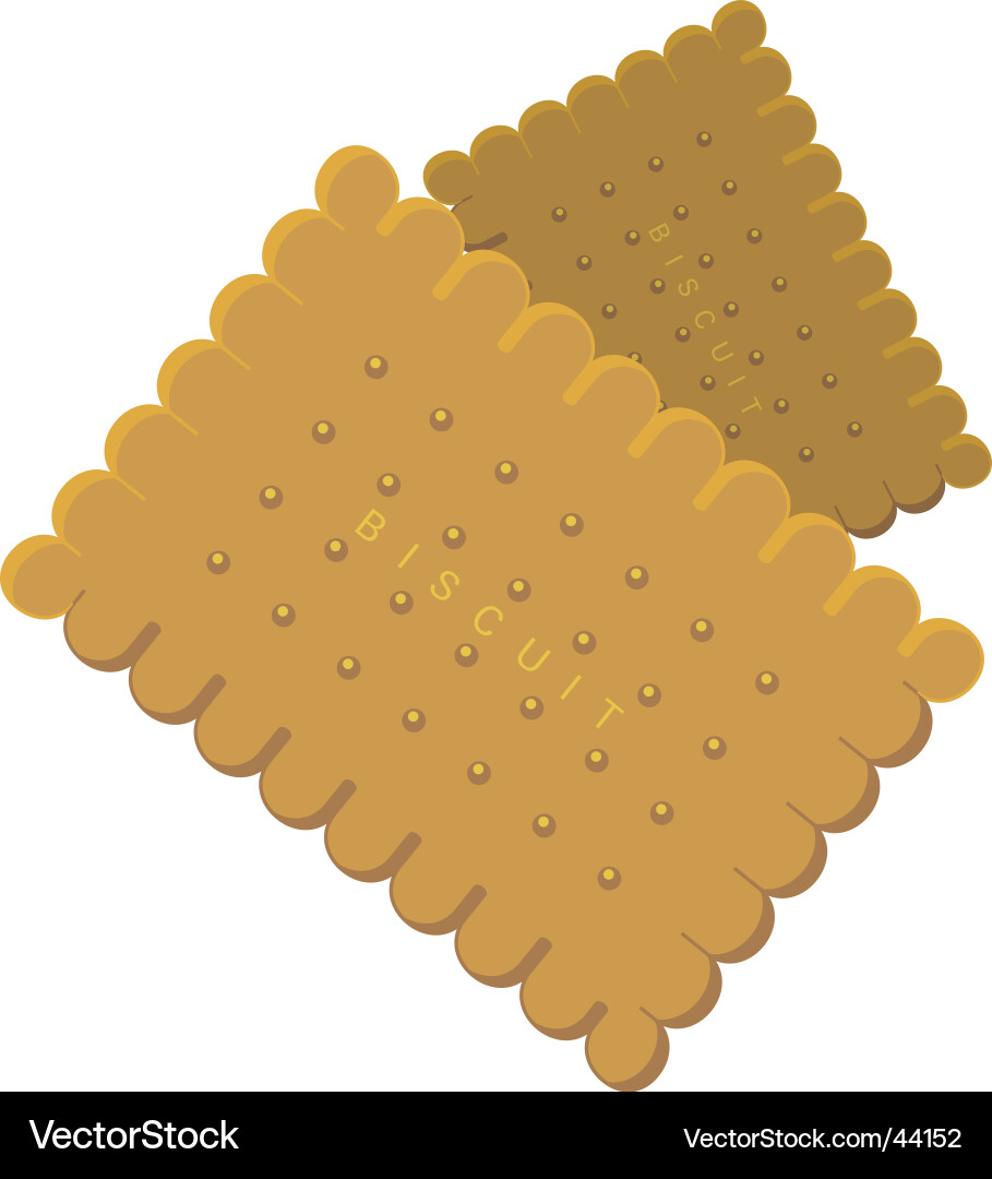 Biscuit Royalty Free Vector Image - VectorStock