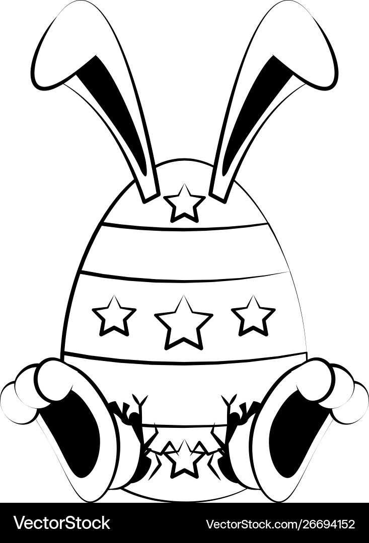 Easter happy tradition celebration cartoon drawing