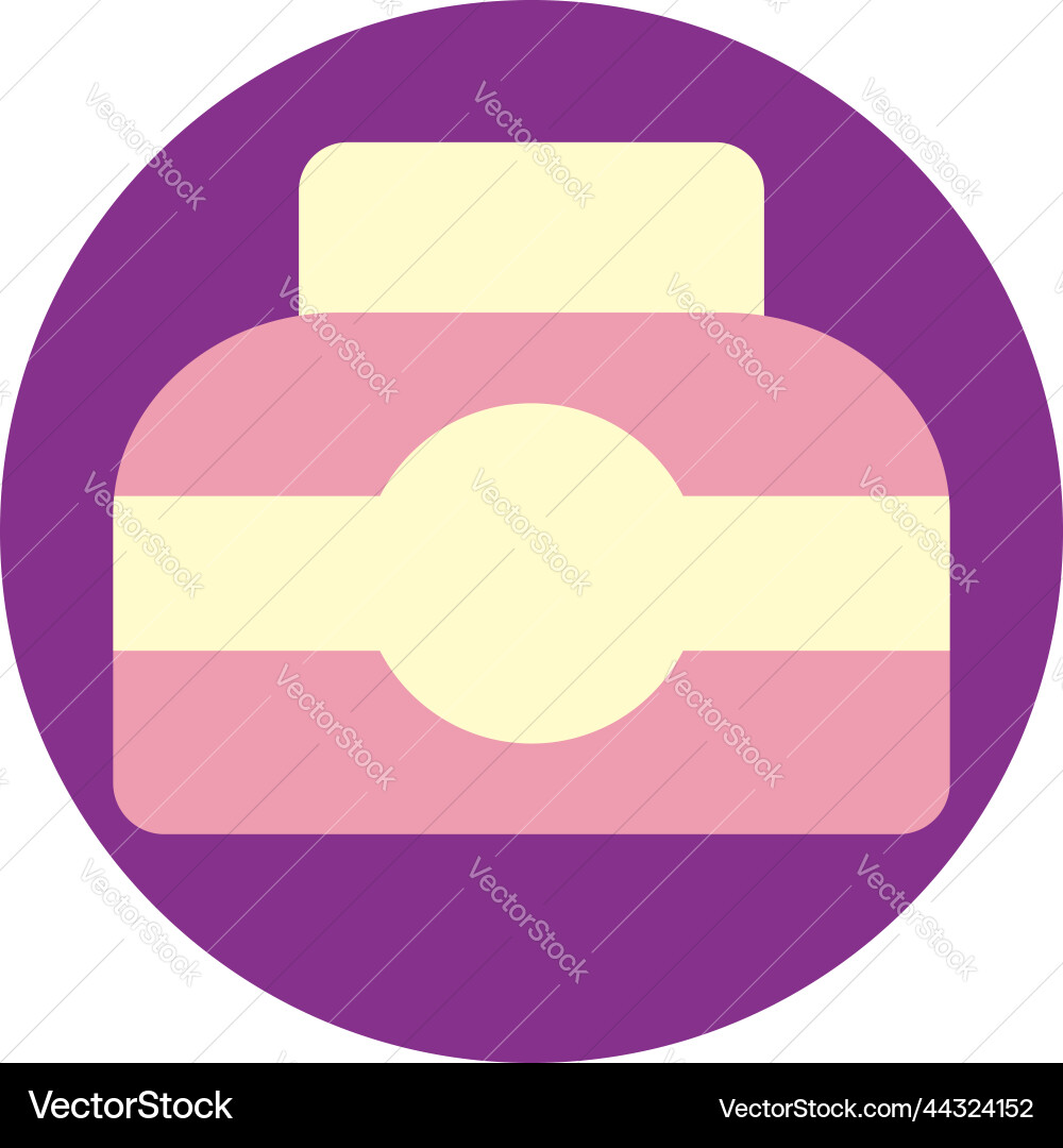 Pink cosmetic gel on a white background Royalty Free Vector