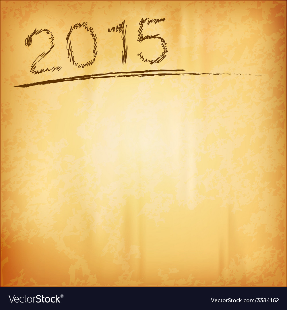 2015 old background Royalty Free Vector Image - VectorStock