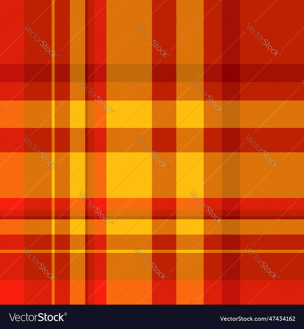 Seamless fabric background of check pattern Vector Image