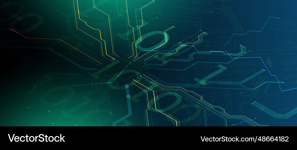 Abstract background on technological Royalty Free Vector