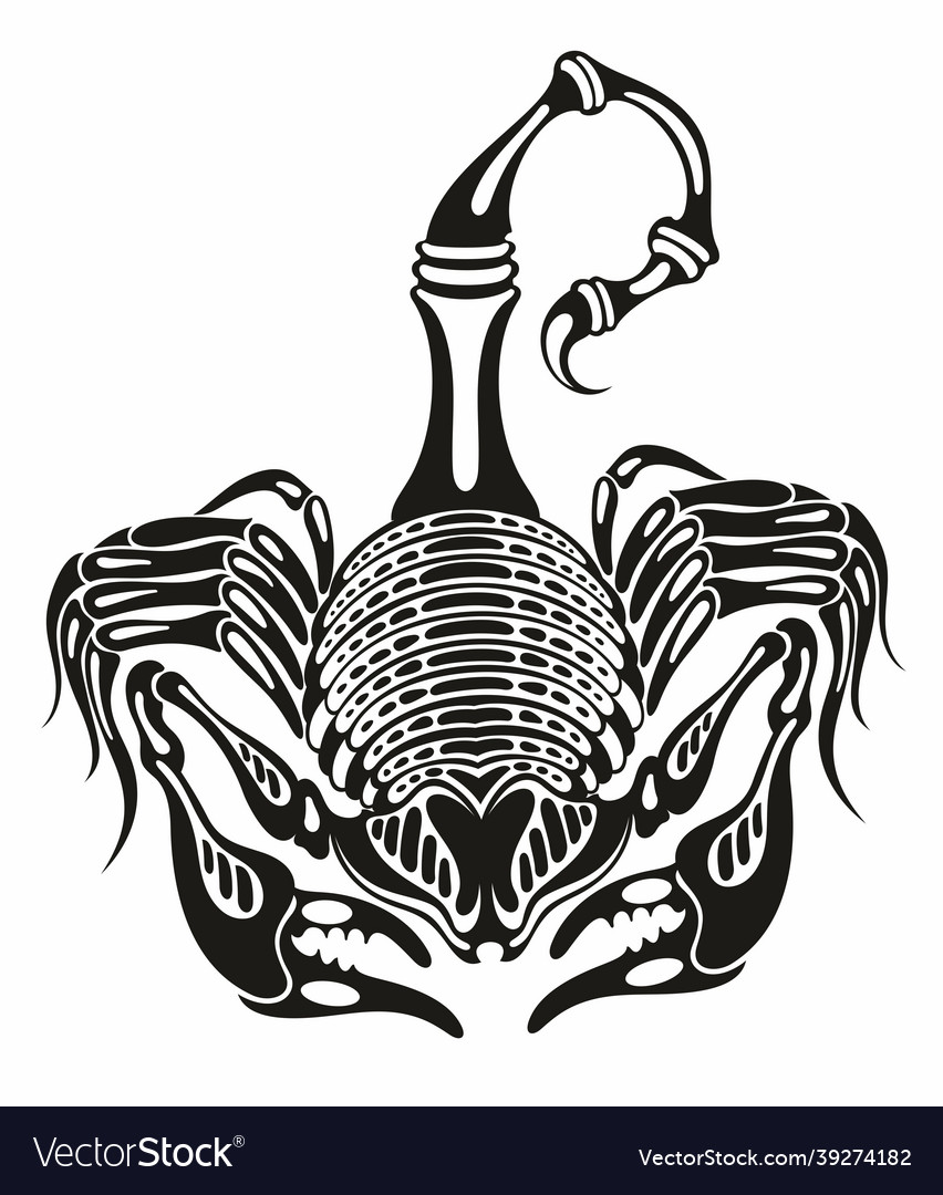 Scorpion Royalty Free Vector Image - VectorStock