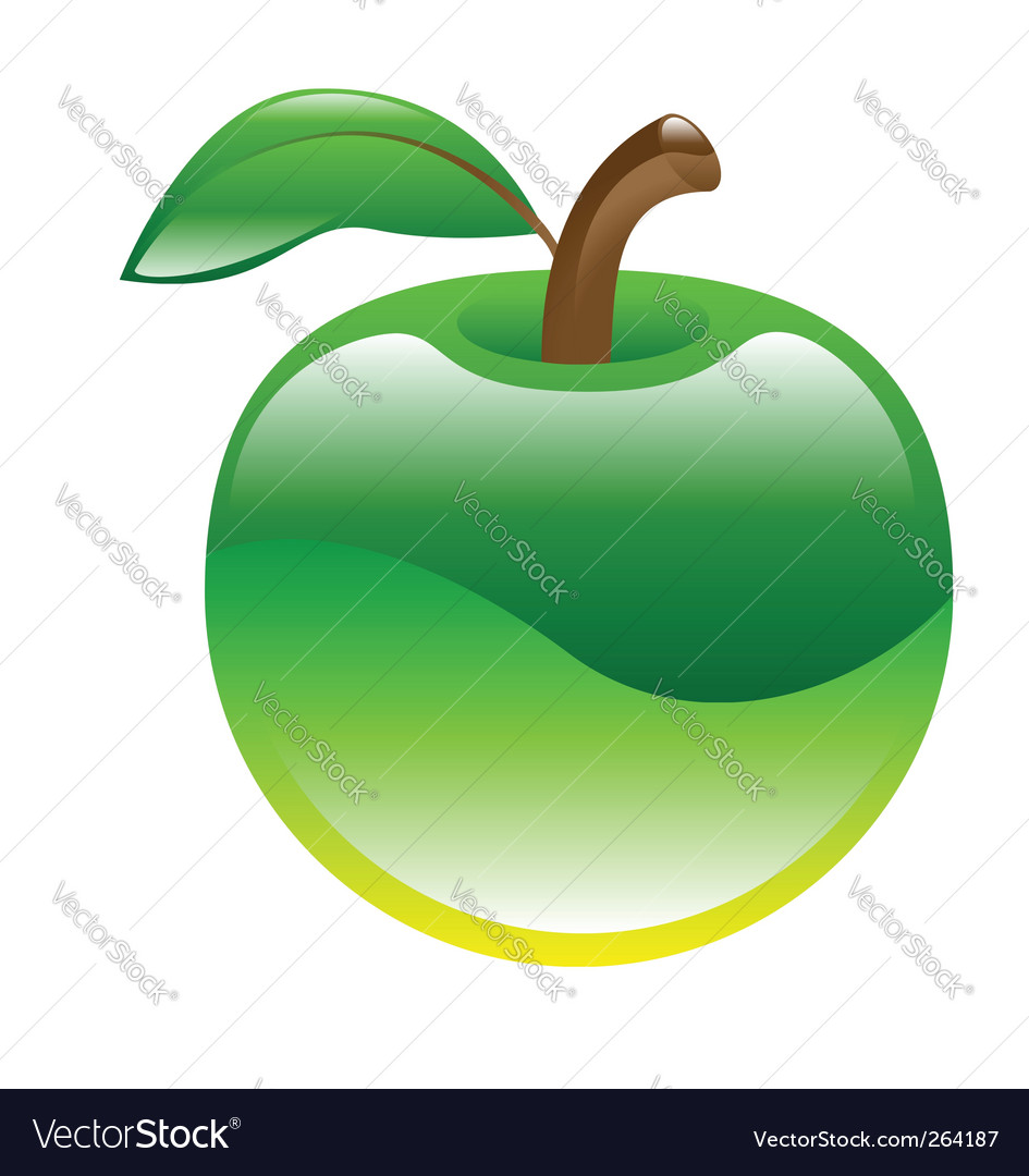 Apple Royalty Free Vector Image - VectorStock