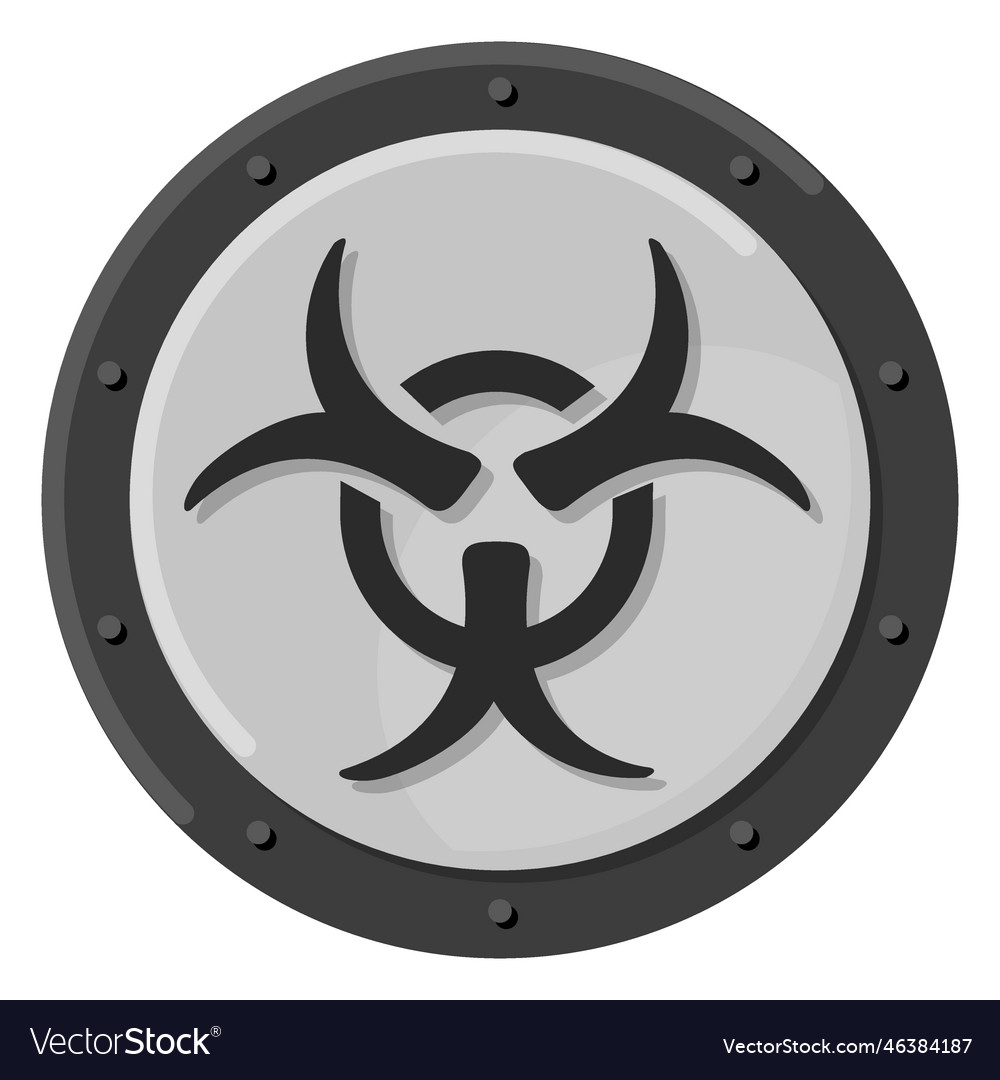 Biohazard warning Royalty Free Vector Image - VectorStock