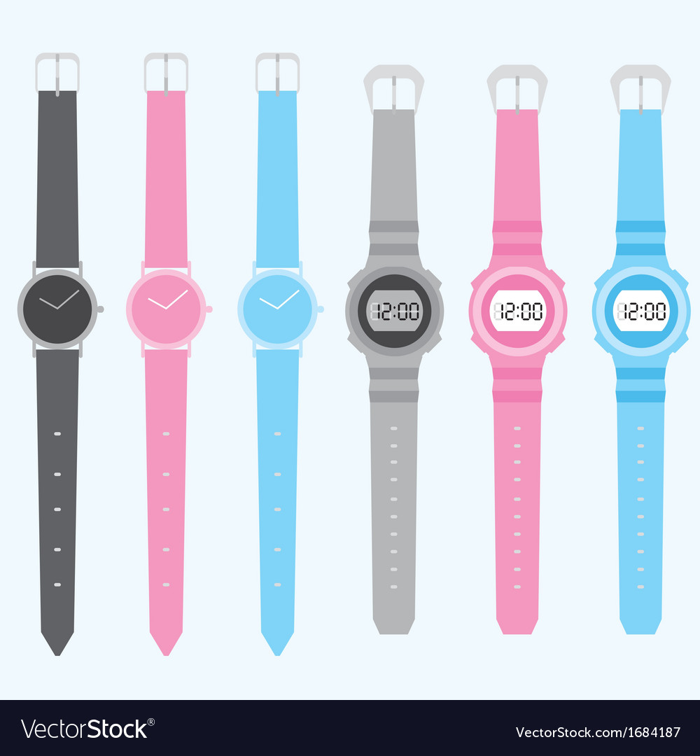 Watch Royalty Free Vector Image - VectorStock