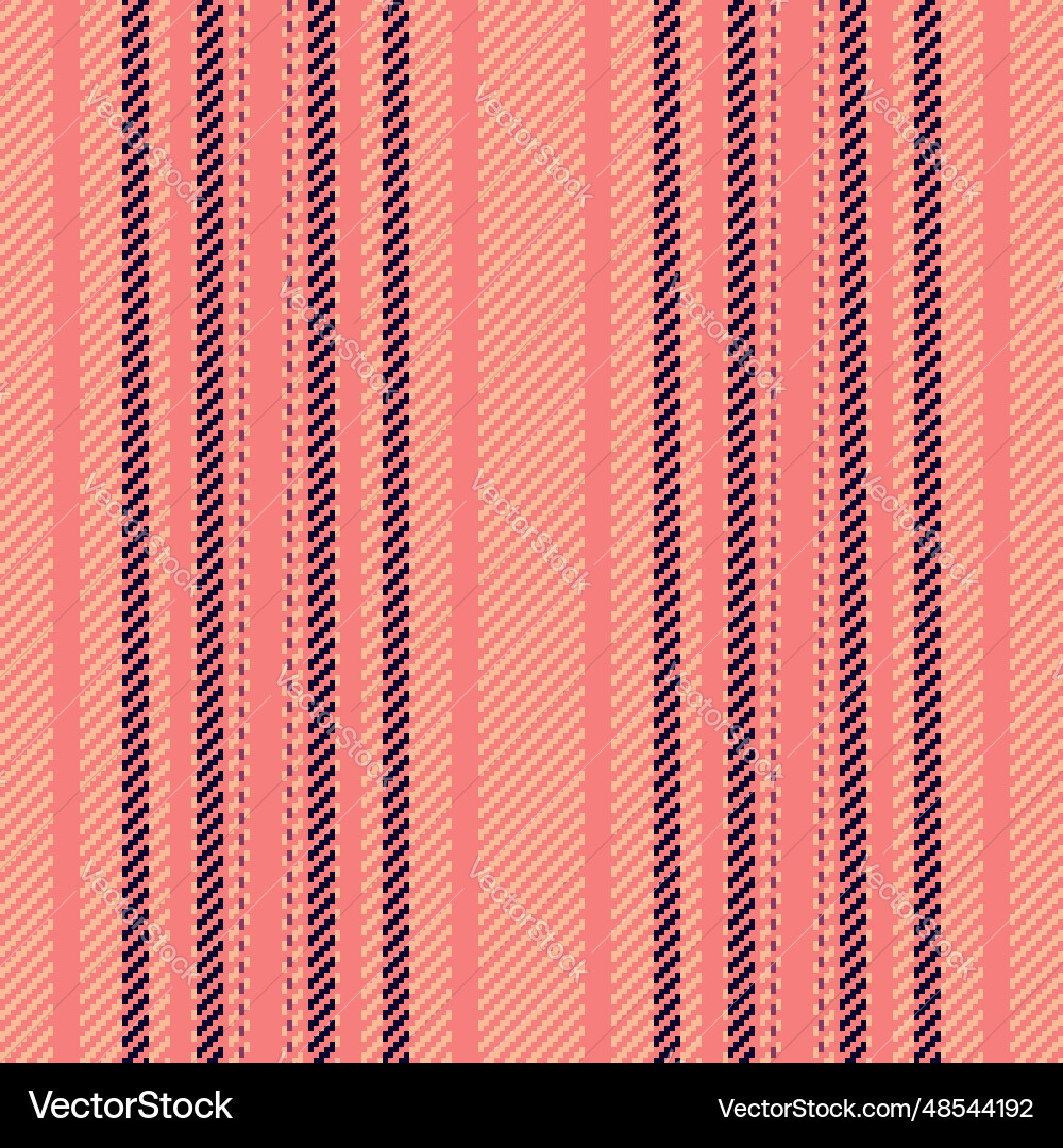 Textile seamless vertical of stripe lines with a Vector Image
