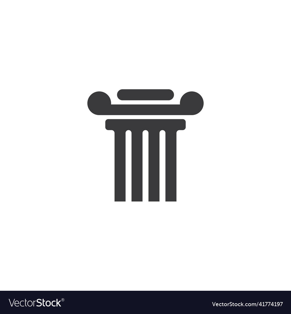 Column logo Royalty Free Vector Image - VectorStock