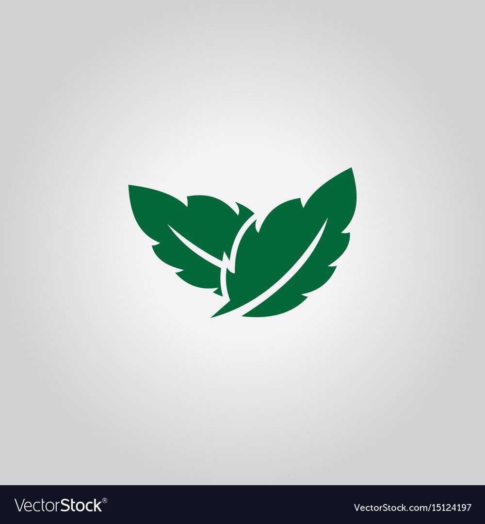 Leaf logo Royalty Free Vector Image - VectorStock