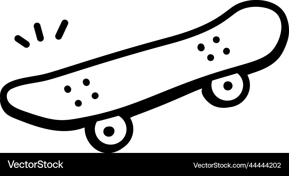 Skateboard Royalty Free Vector Image - VectorStock