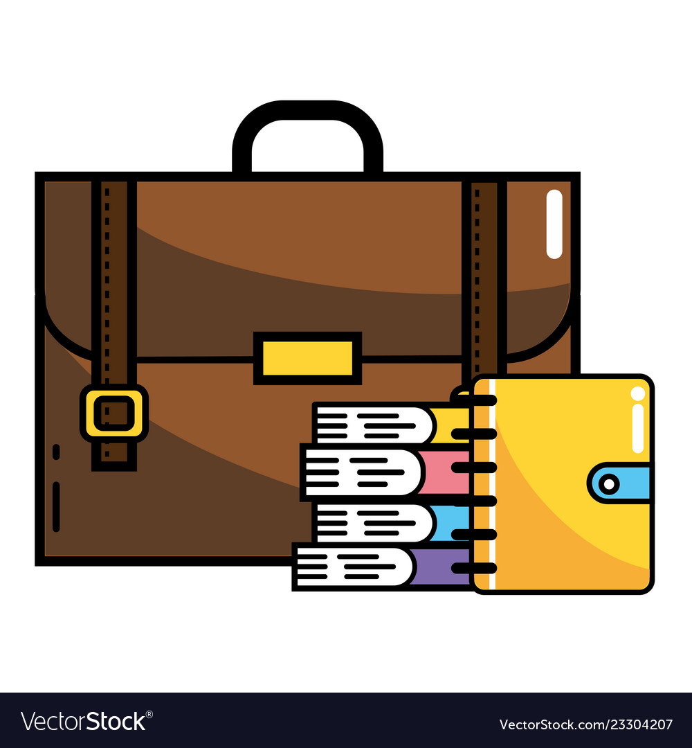 Study element cartoon Royalty Free Vector Image