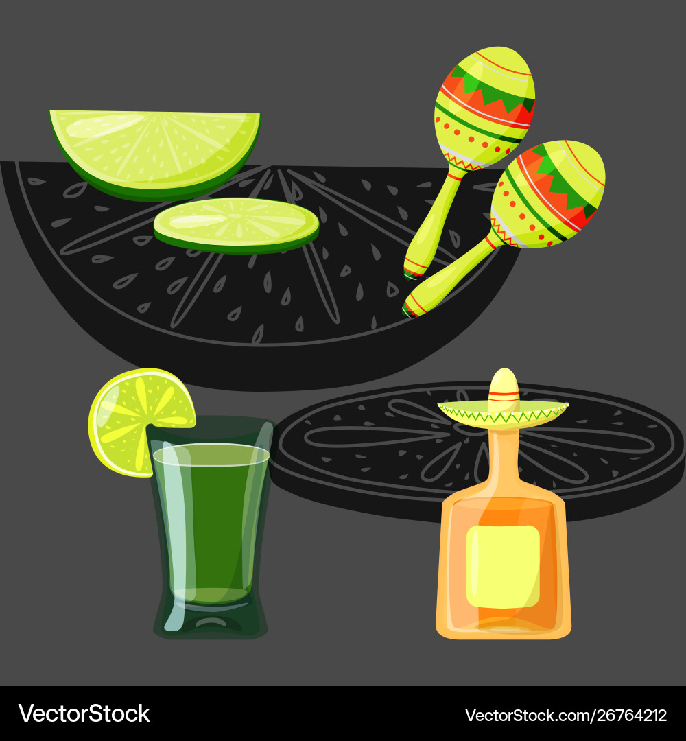 Design cafe and latin icon collection Royalty Free Vector