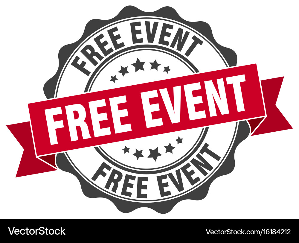 Free event stamp sign seal Royalty Free Vector Image