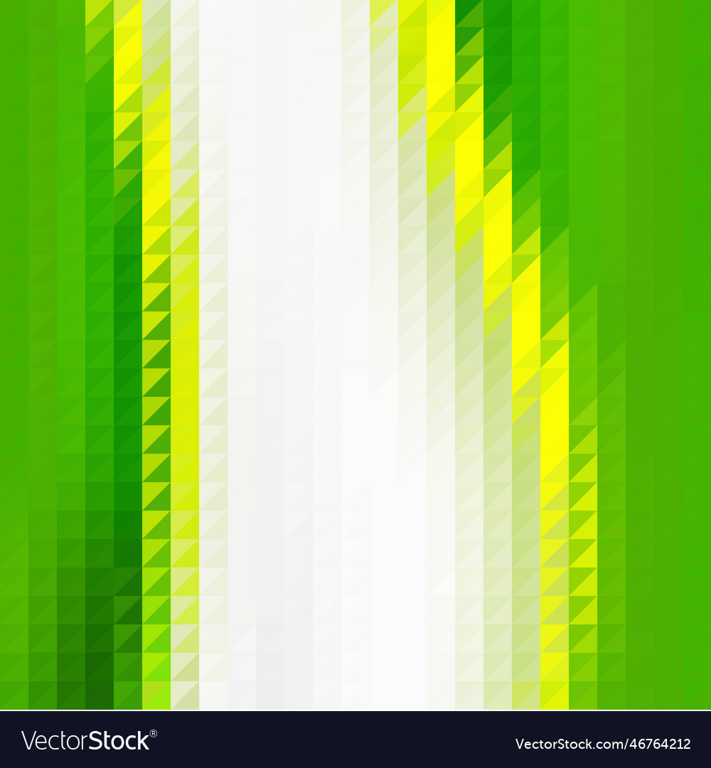 Green triangle background abstract pattern Vector Image