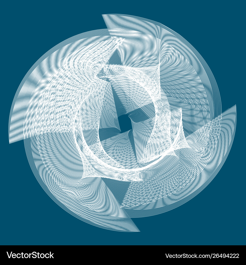 Abstract linear colorful background Royalty Free Vector