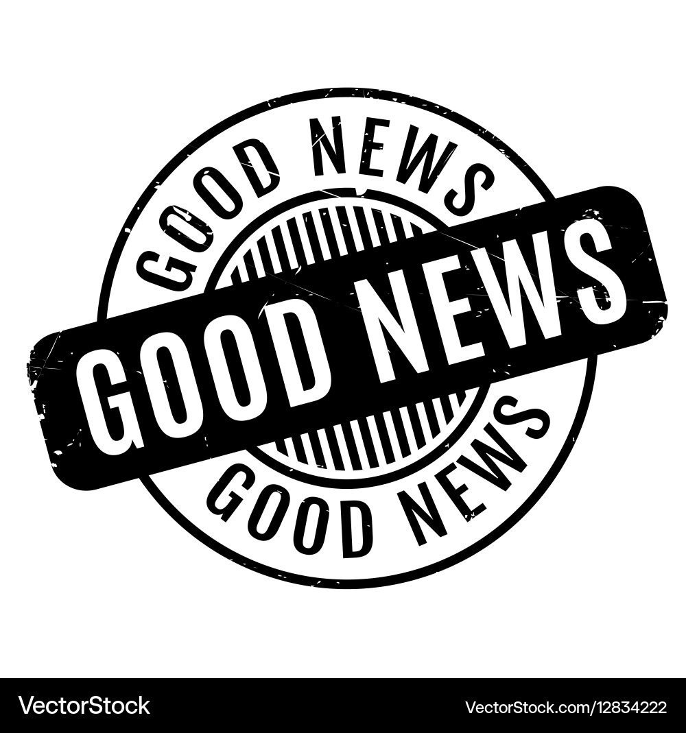 Good news rubber stamp Royalty Free Vector Image