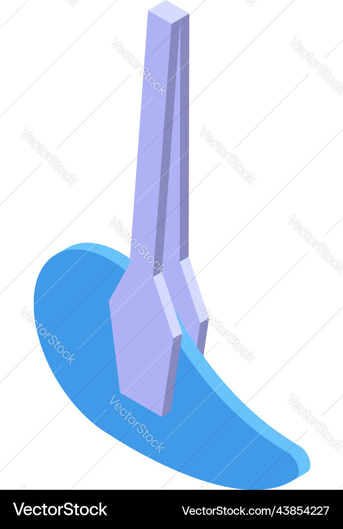 Eye patch tool icon isometric facial skin Vector Image