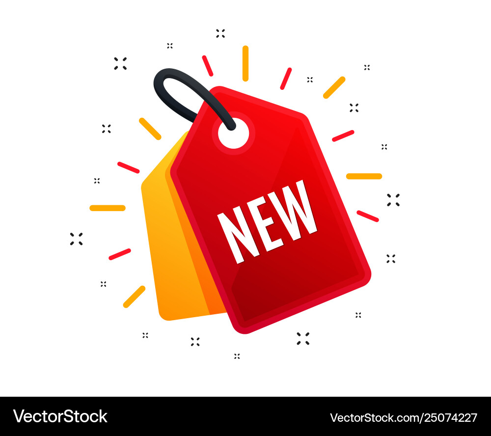 New symbol special offer sign Royalty Free Vector Image