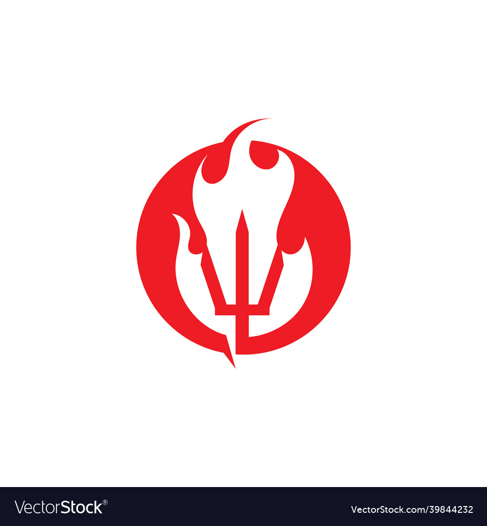 Fire flame design template Royalty Free Vector Image