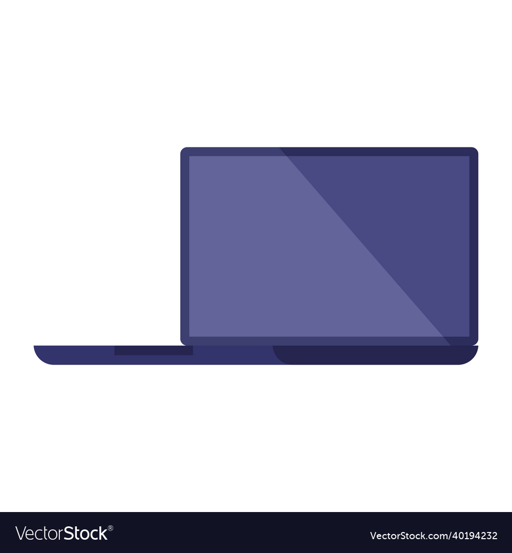 Laptop computer technology Royalty Free Vector Image