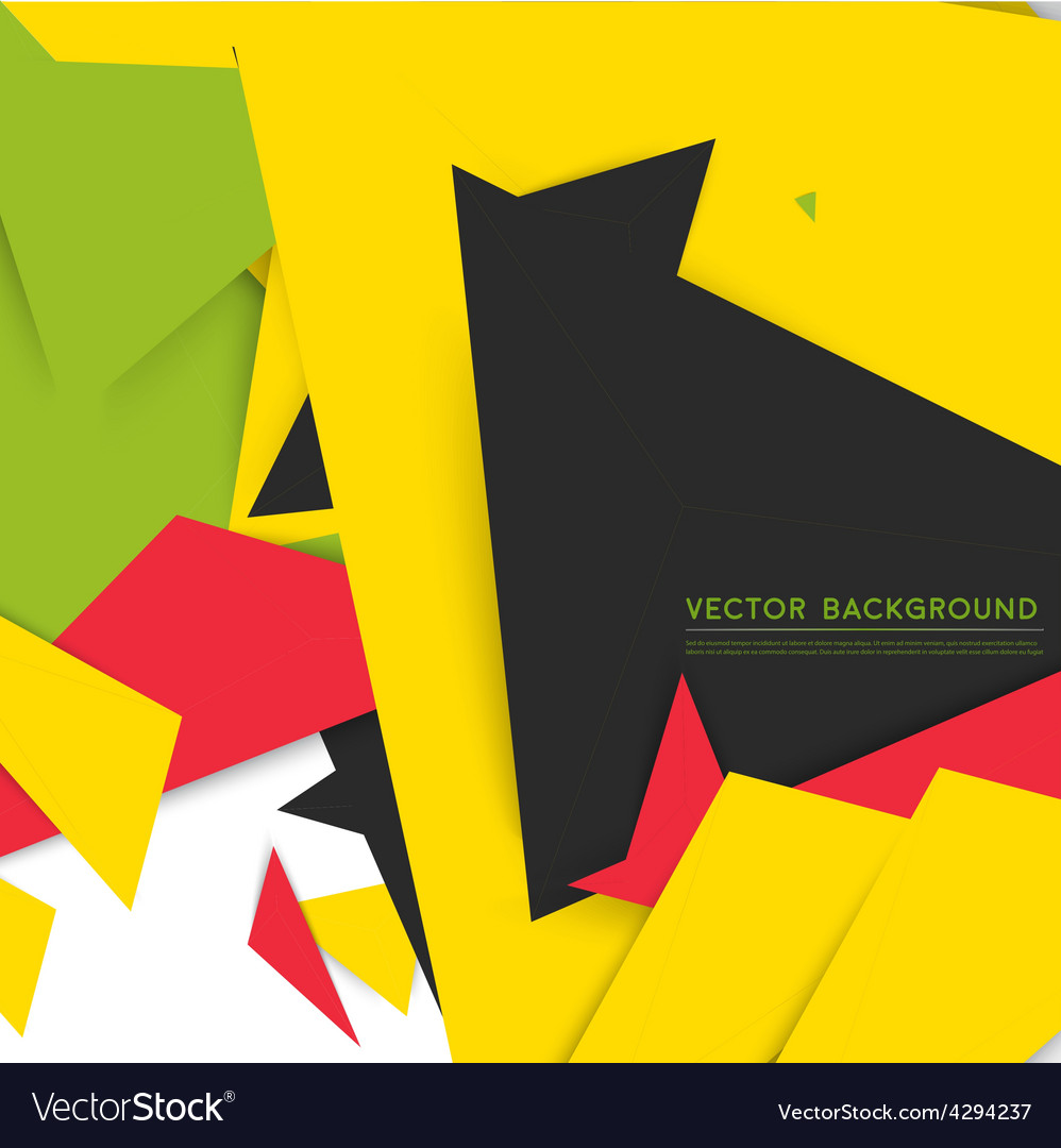 Background abstract polygon triangles Royalty Free Vector