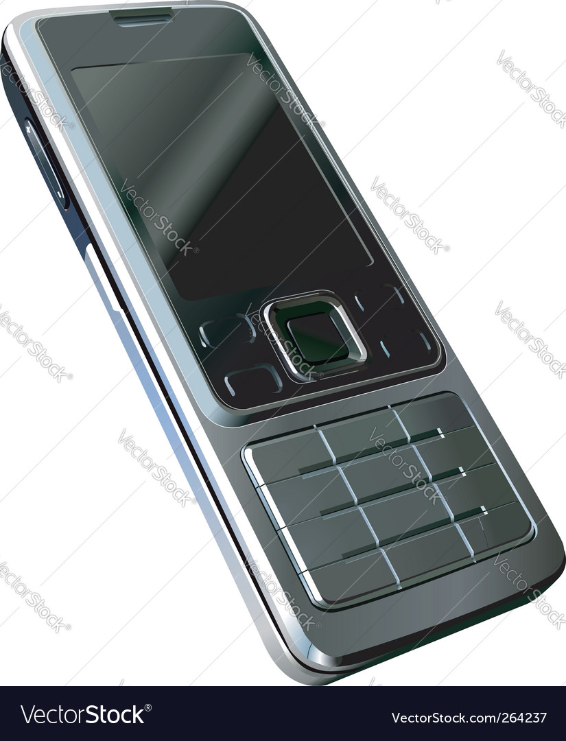 Mobile phone Royalty Free Vector Image - VectorStock