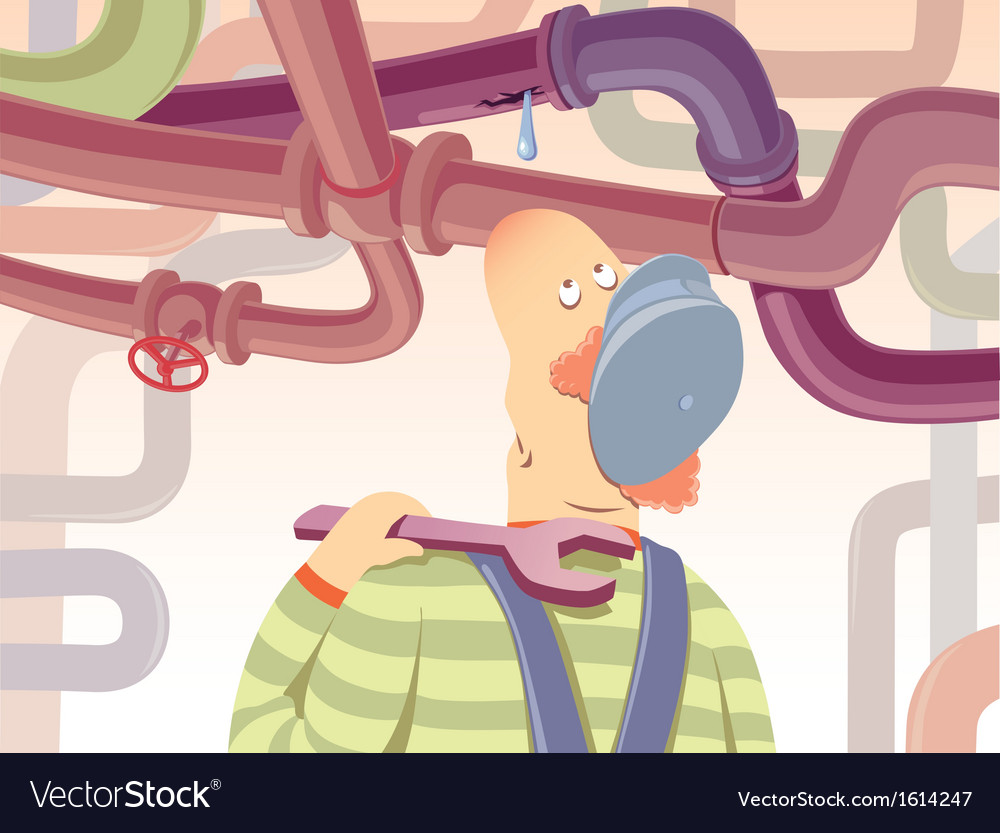 Plumber Royalty Free Vector Image - VectorStock