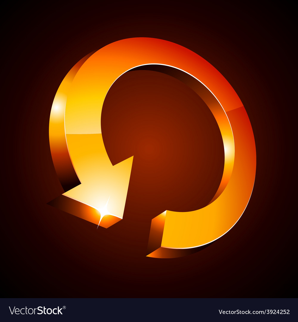 3d arrow Royalty Free Vector Image - VectorStock