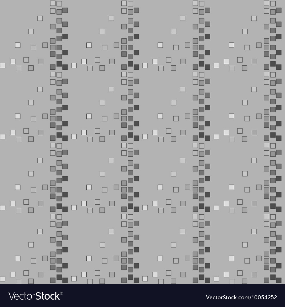 Square gray seamless pattern Royalty Free Vector Image