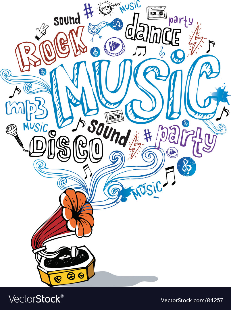 Gramophone Royalty Free Vector Image - VectorStock Gramophone Royalty Free Vector Image - VectorStock