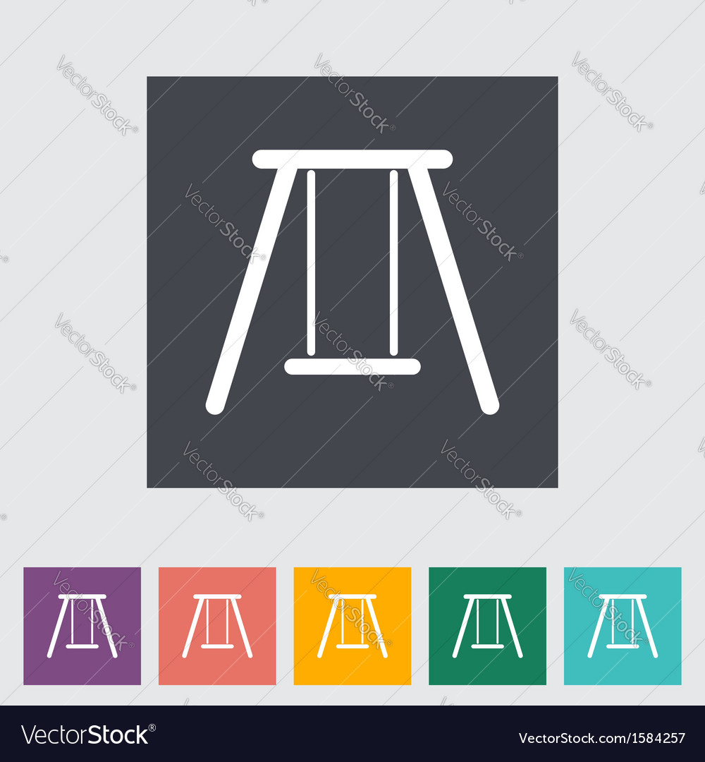 Swing Royalty Free Vector Image - VectorStock