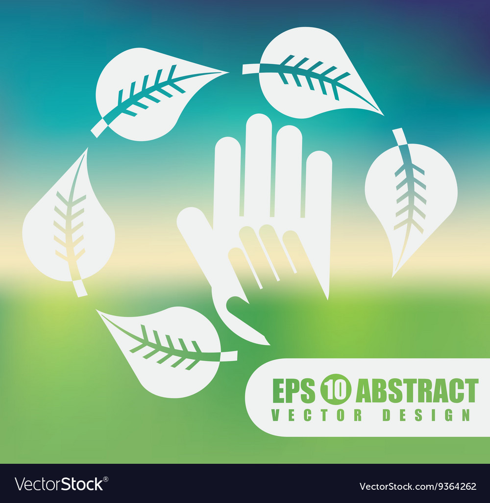Collaborative hands design Royalty Free Vector Image