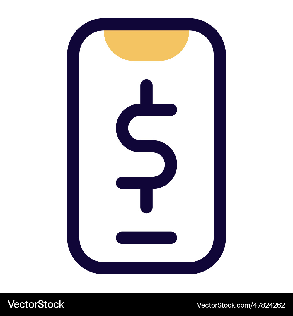 E-money a digital or online currency Royalty Free Vector