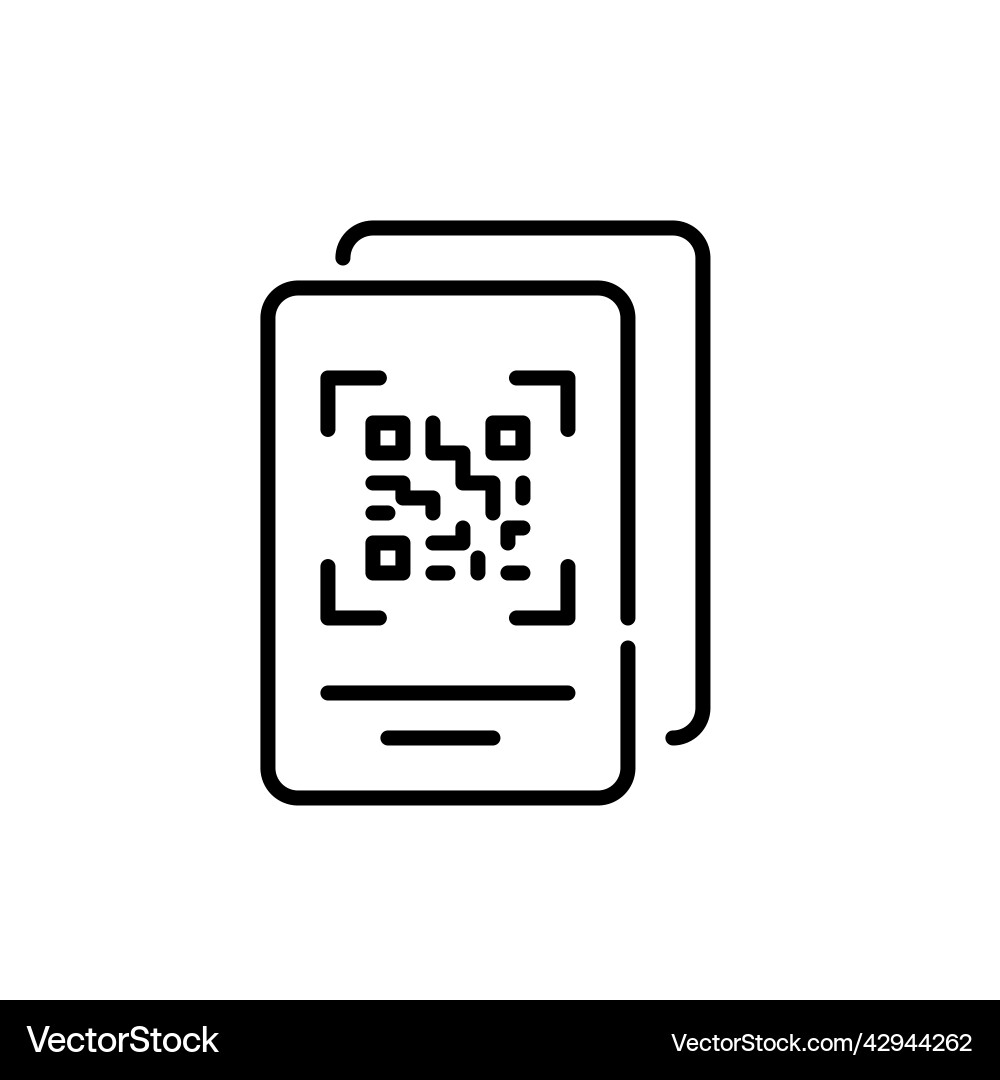 Id-Karte mit einem qr-Code-Pixel perfekt editierbar