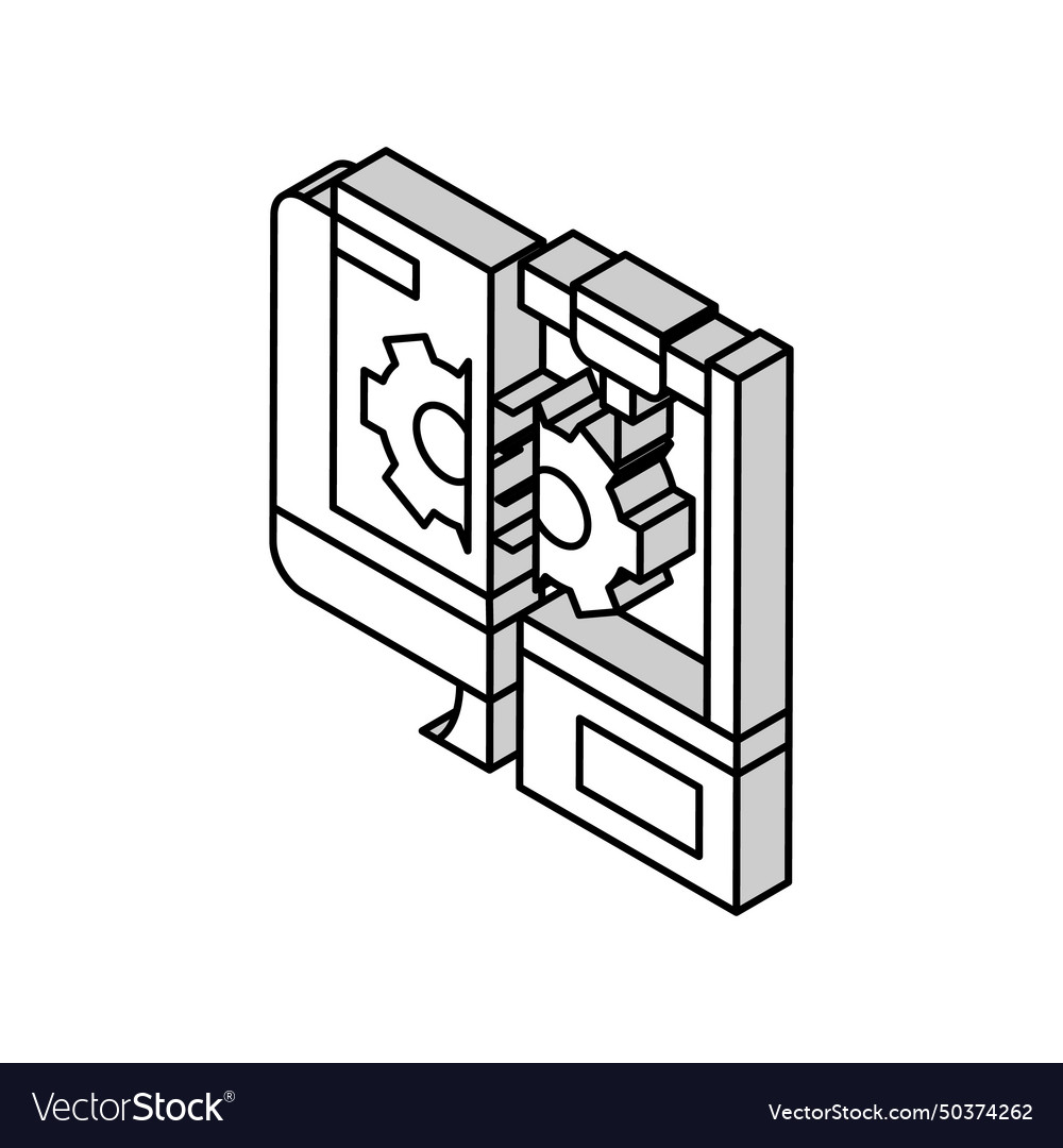 Rapid prototyping isometric icon Royalty Free Vector Image Rapid prototyping isometric icon Royalty Free Vector Image