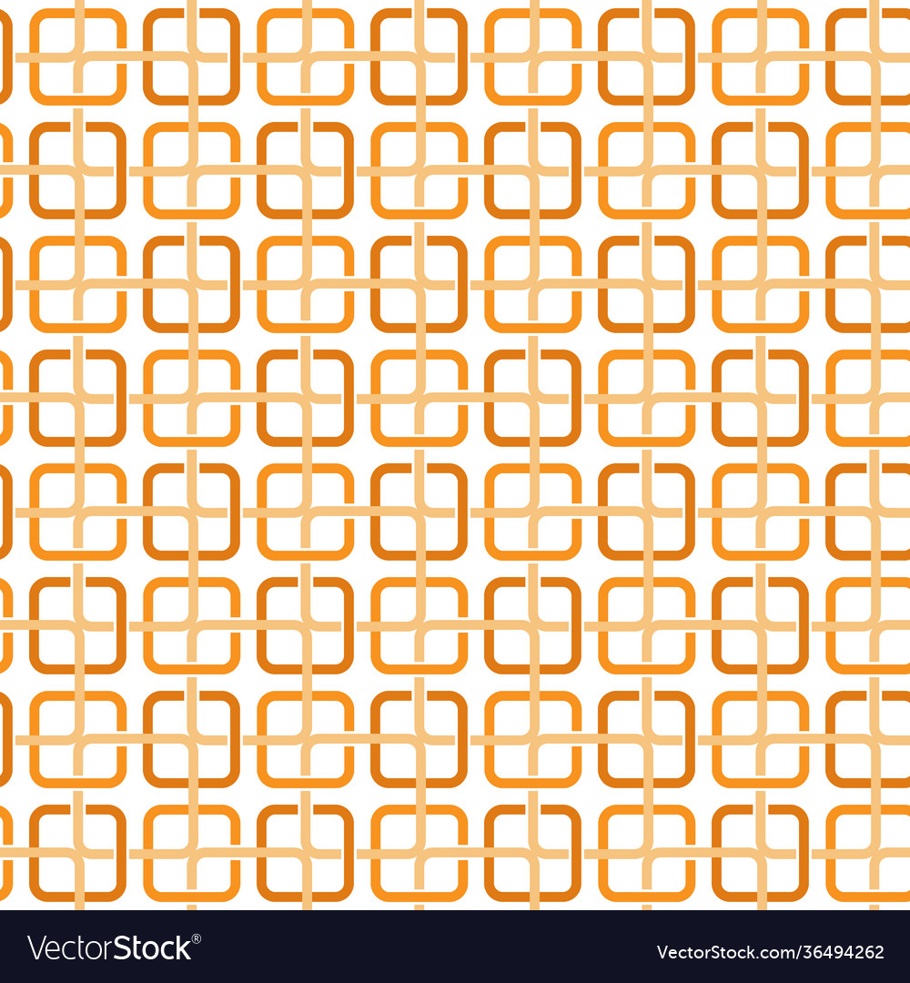 Seamless pattern intertwining colored squares Vector Image