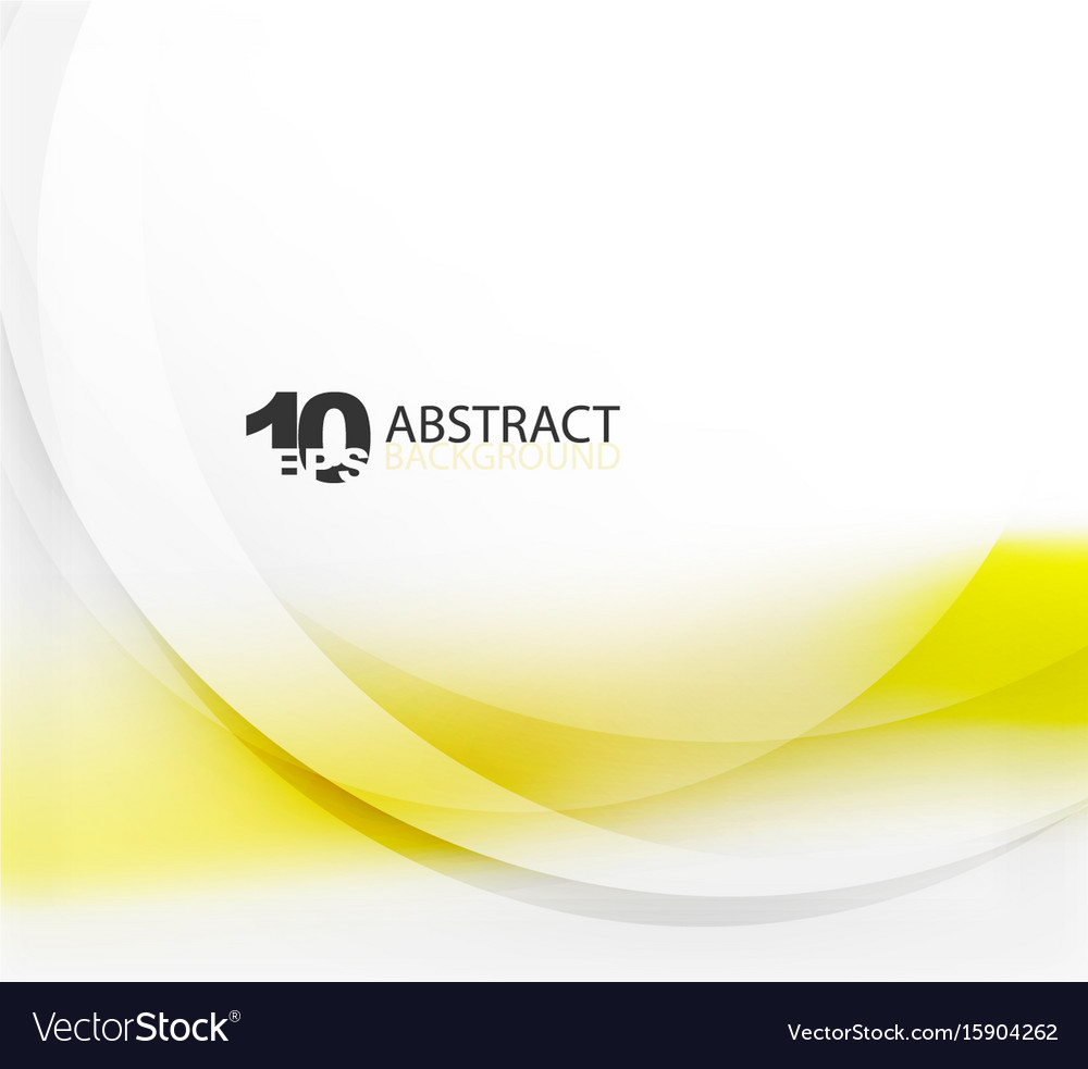 Smooth wave template Royalty Free Vector Image