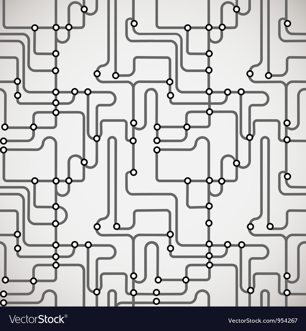 Abstract subway map Royalty Free Vector Image - VectorStock
