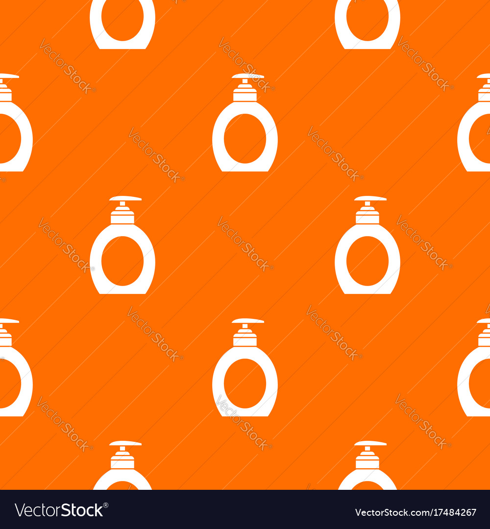 Liquid soap pattern seamless Royalty Free Vector Image
