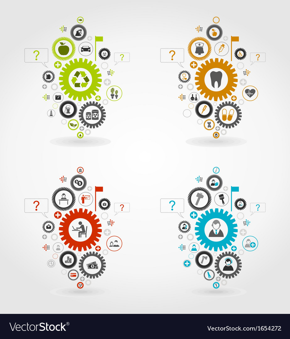 Gear wheel7 Royalty Free Vector Image - VectorStock