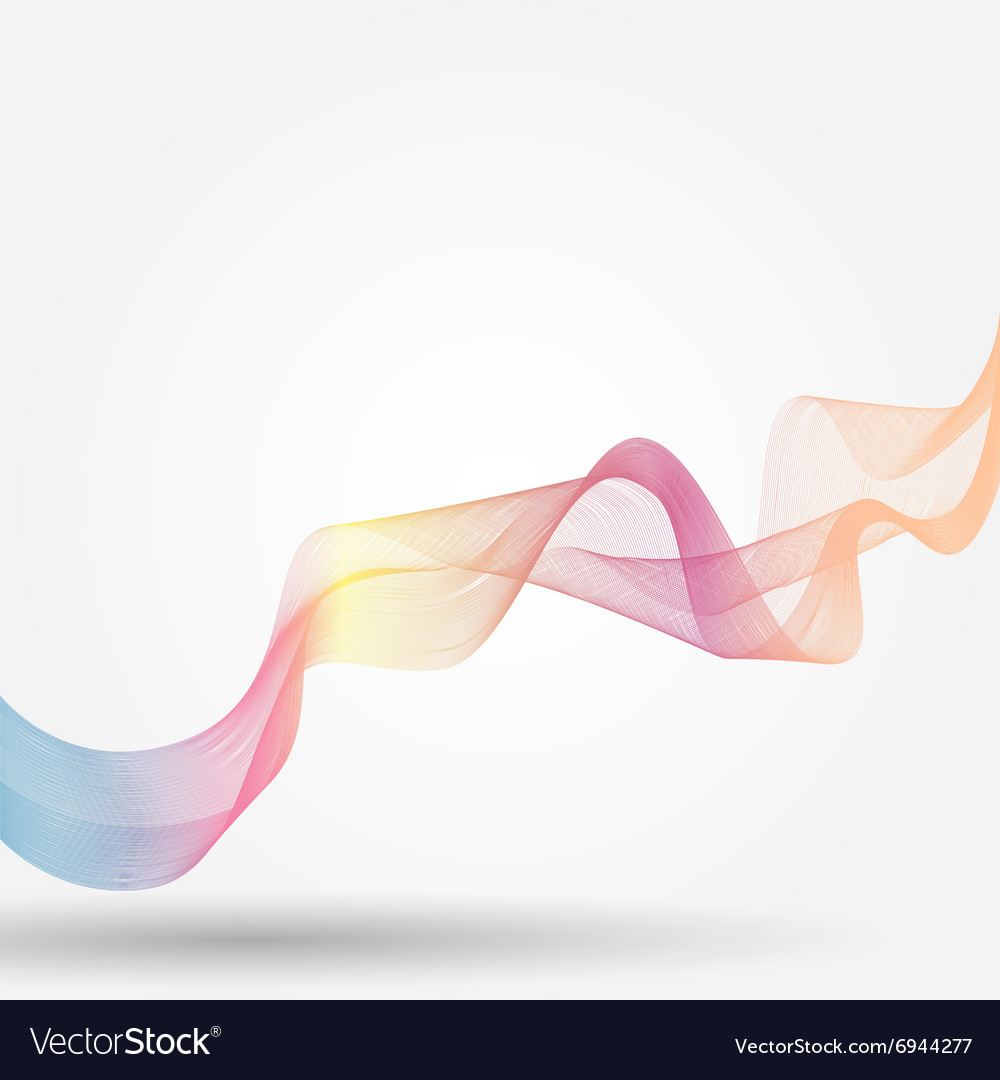 Light waves background Royalty Free Vector Image