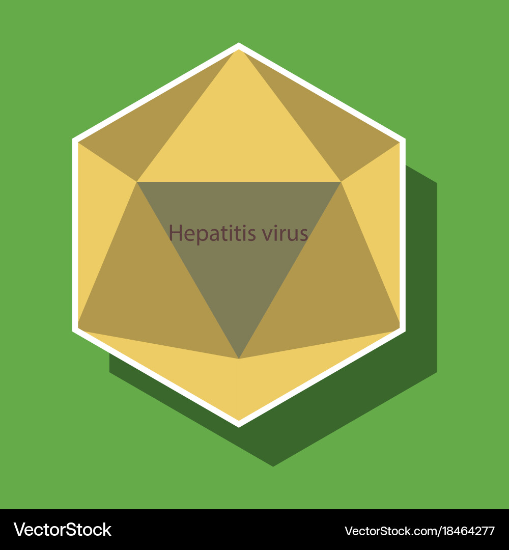 Paper sticker on theme world hepatitis day Vector Image